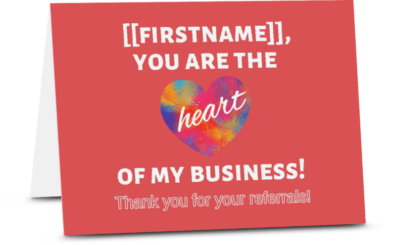 Personalized Greeting Cards Show Appreciation to Clients & Customers